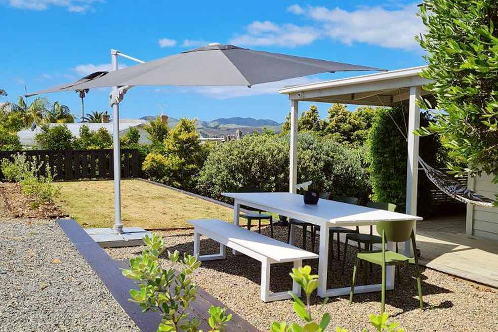 Long Lunch Range: White Outdoor 2.4M Table, Bench & 3 Amado Chairs (4 ...